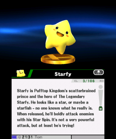 List of references to The Legendary Starfy series in non-Starfy games ...